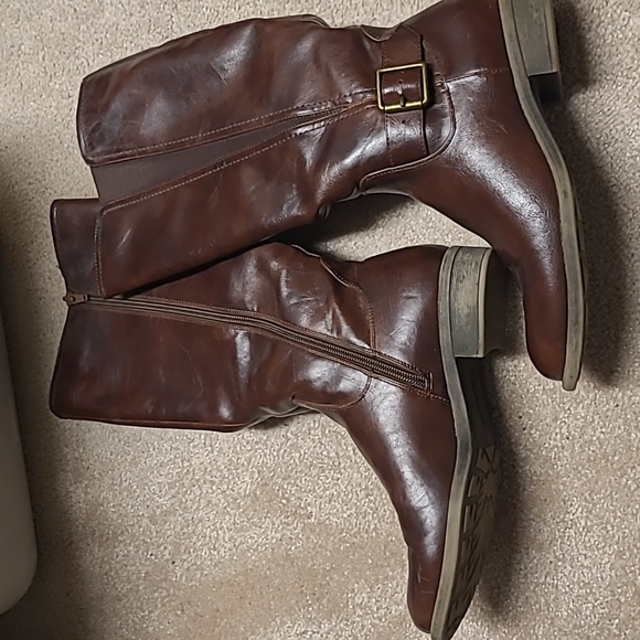 Kim Rogers | Shoes | Size 7 Calf High Kim Rogers Boots | Poshmark